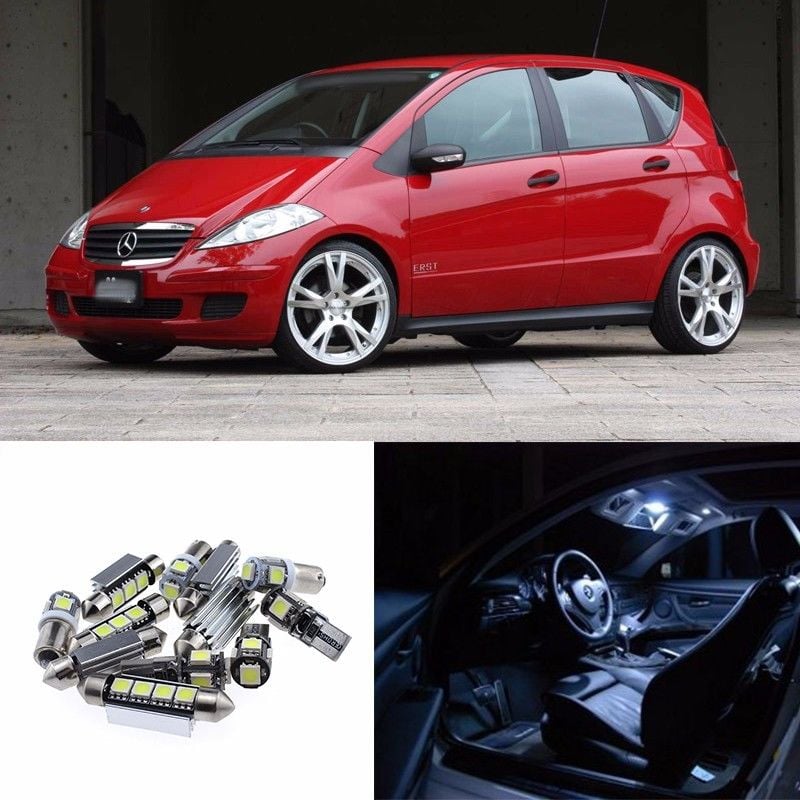 18xwhite-interior-led-light-kit-for-mercedes-benz-a-class-w169-2004 ...